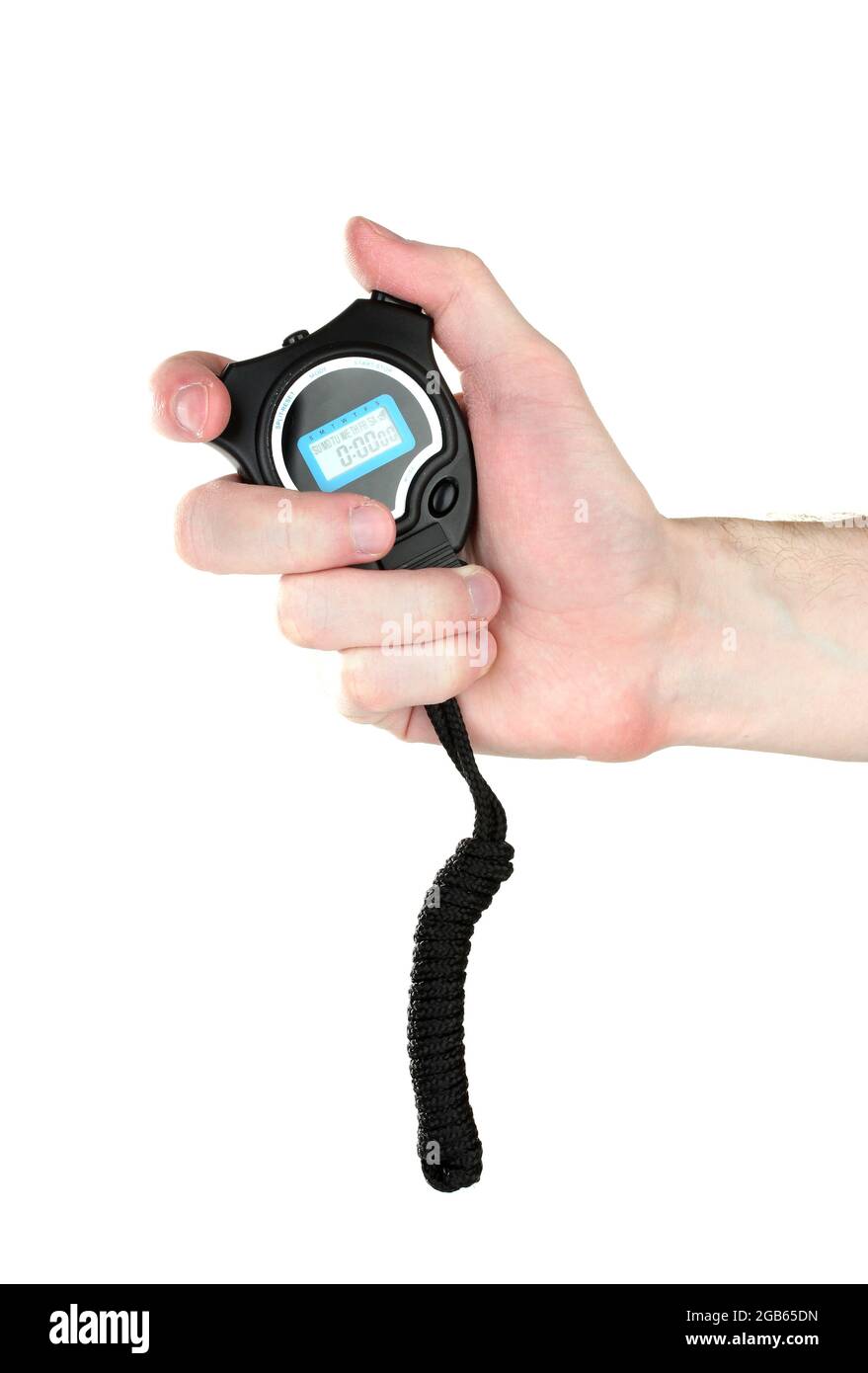 Hand held timer hi-res stock photography and images - Alamy