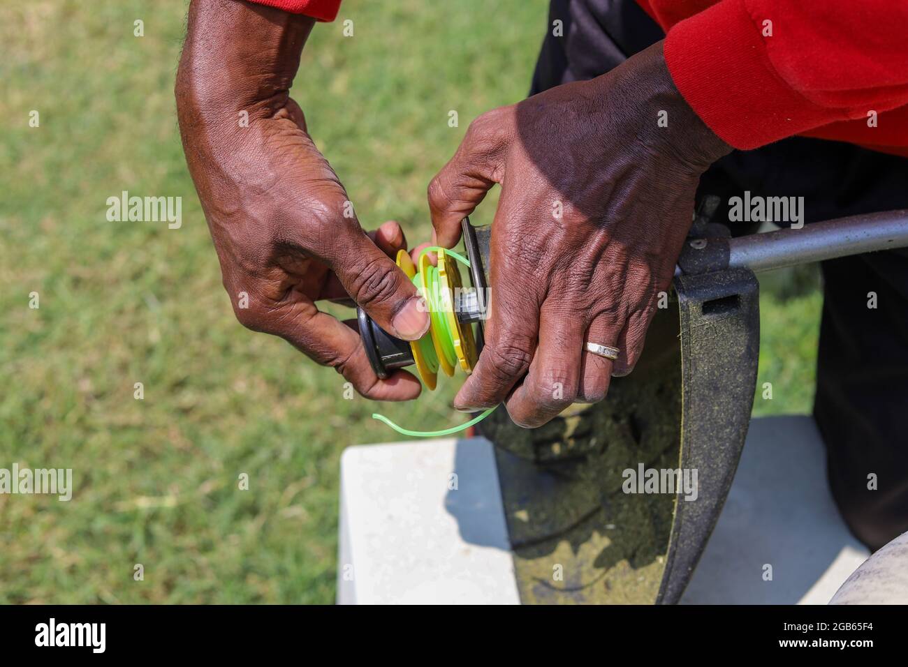 Hand edger tool hi-res stock photography and images - Alamy