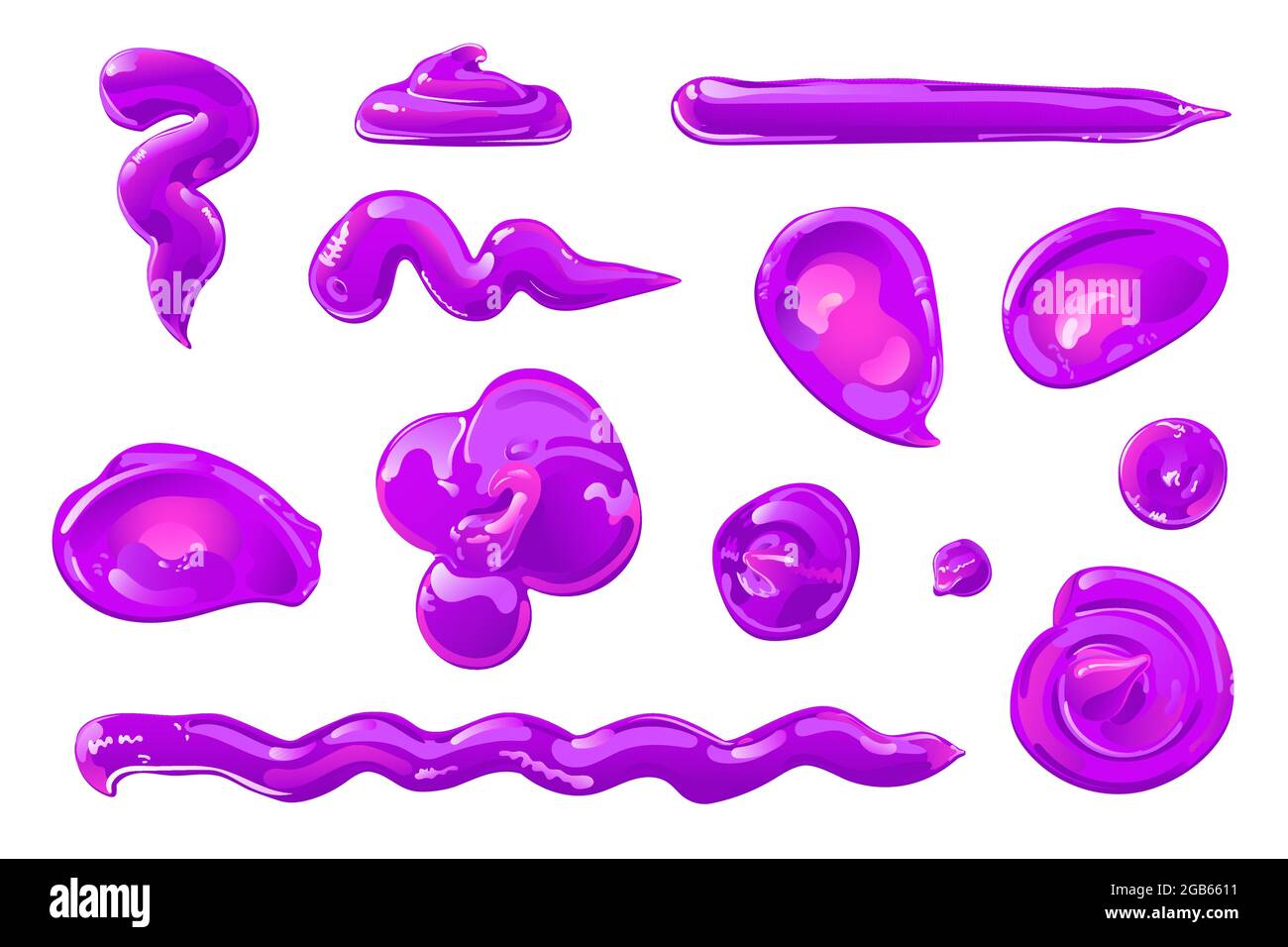 Jelly Splatter Vector