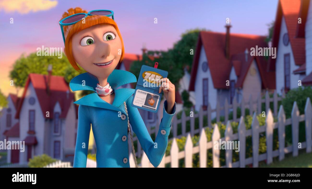 Los Angeles. CA. USA. Steve Carell and Kristen Wiig voicing Gru and ...