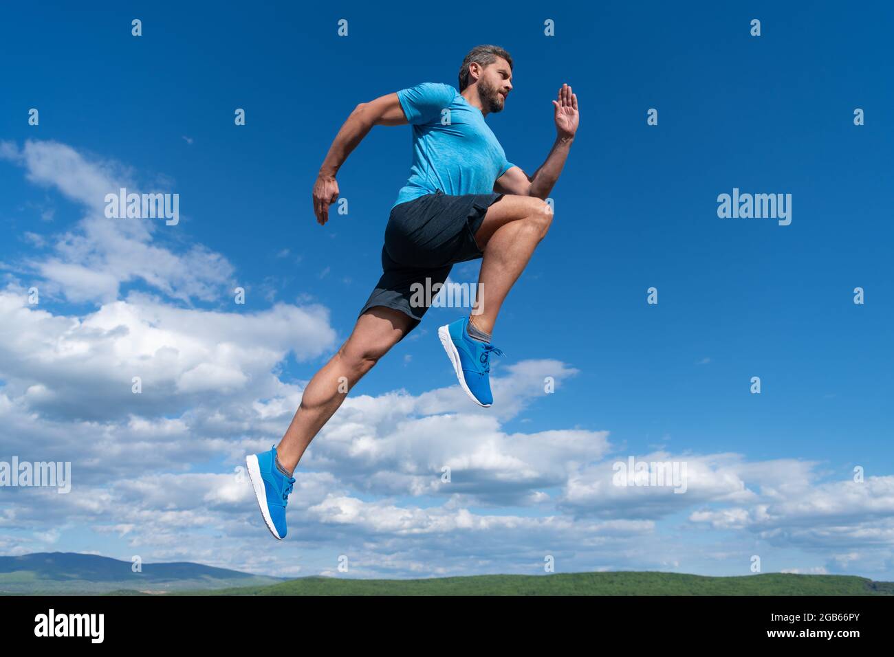 sprinter. challenge and competition. sport athlete run fast to win ...