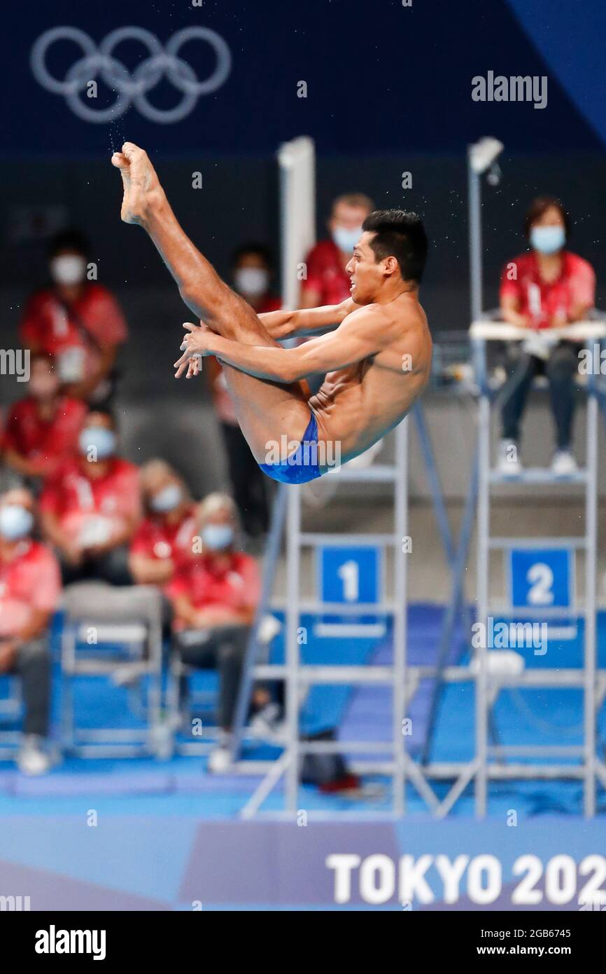 Tokyo, Japan. 2nd Aug, 2021. JONATHAN RUVALCABA (DOM) competes in the ...