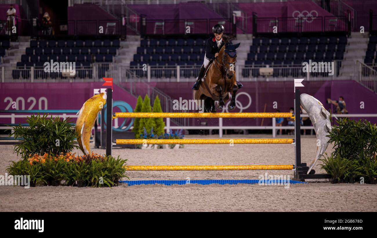 T'QUIO, TO - 02.08.2021: TOKYO 2020 OLYMPIAD TOKYO - Tom McEwen with ...