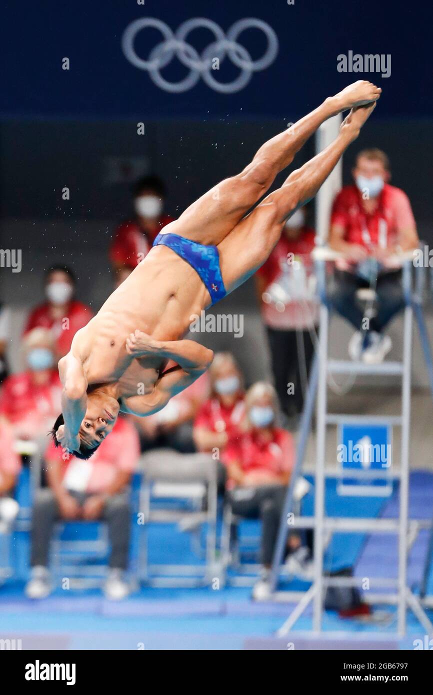Tokyo, Japan. 2nd Aug, 2021. JONATHAN RUVALCABA (DOM) competes in the ...