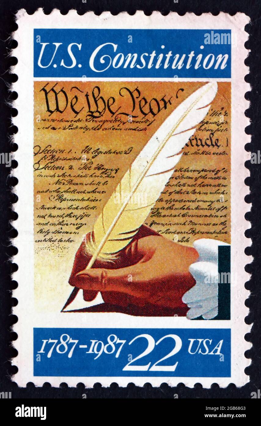 Signing of the constitution hi-res stock photography and images - Alamy