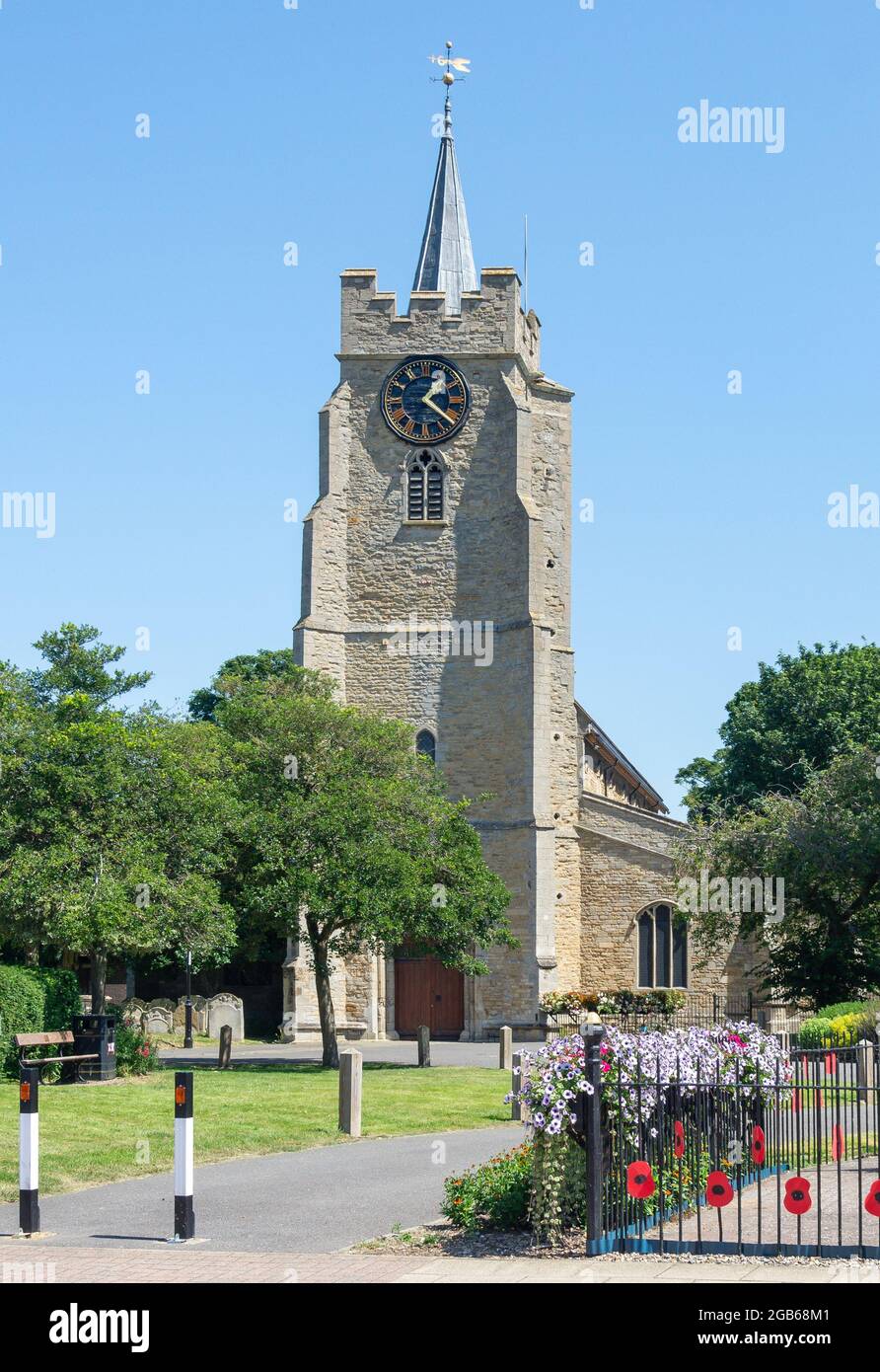 Town center with st peter and paul church hi-res stock photography and ...
