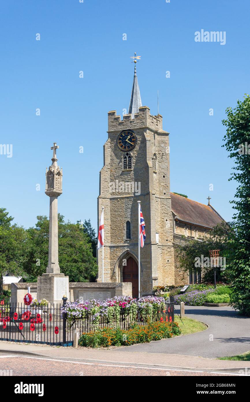 Parish Church of St Peter & St Paul from Market Hill, Chatteris ...