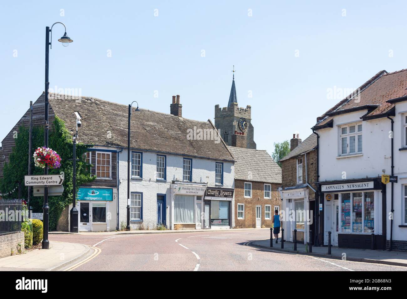 Parish Church of St Peter & St Paul from Market Hill, Chatteris ...