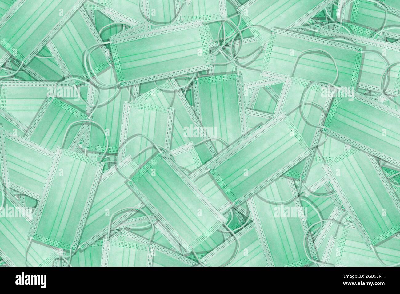 texture of clean medical masks Stock Photo - Alamy