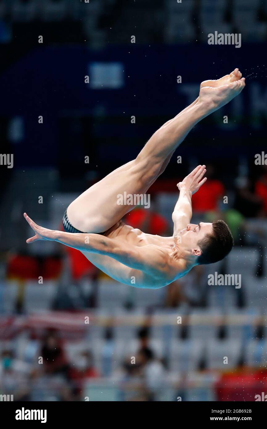 Tokyo, Japan. 2nd Aug, 2021. ANTON DOWN-JENKINS (NZL) competes in the ...