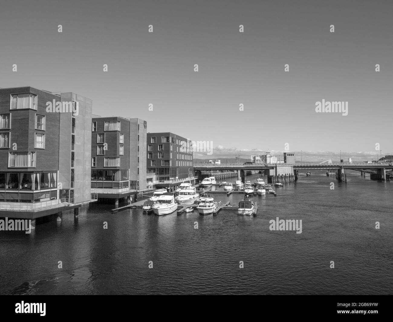 Trondheim tower Black and White Stock Photos & Images - Alamy
