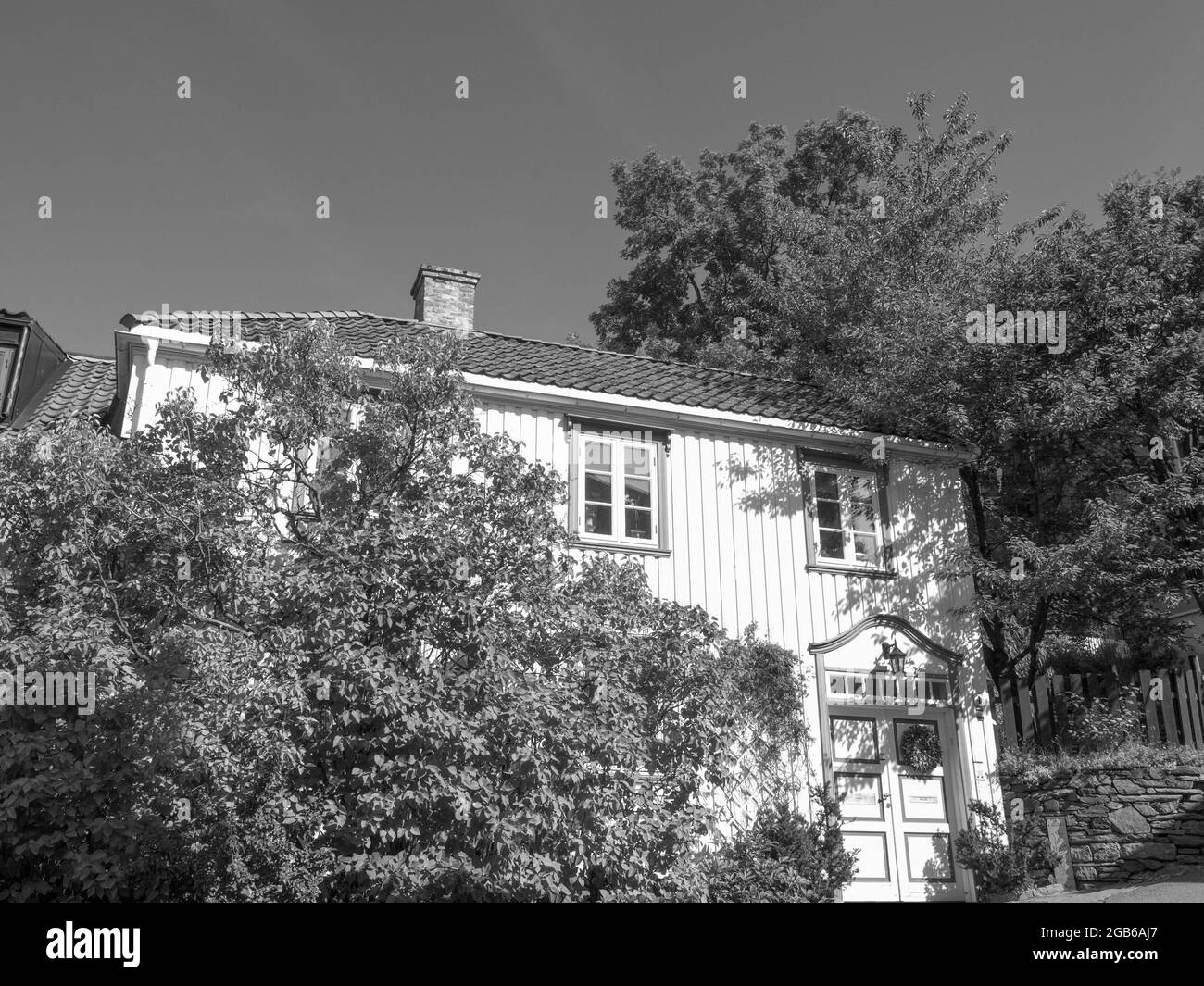 Trondheim tower Black and White Stock Photos & Images - Alamy