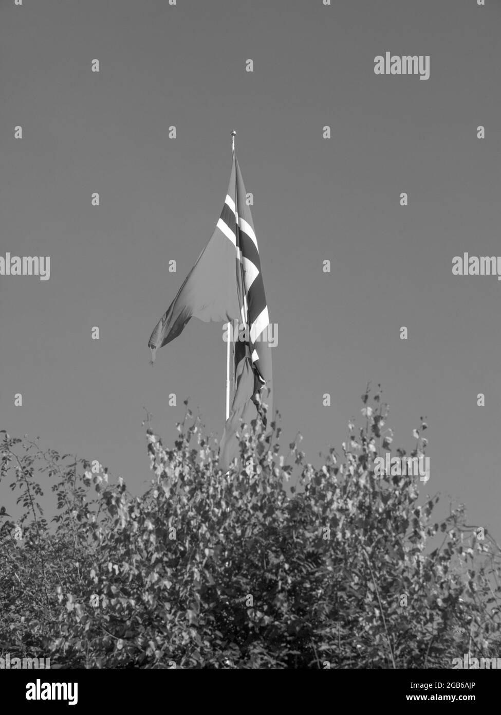 Trondheim tower Black and White Stock Photos & Images - Alamy