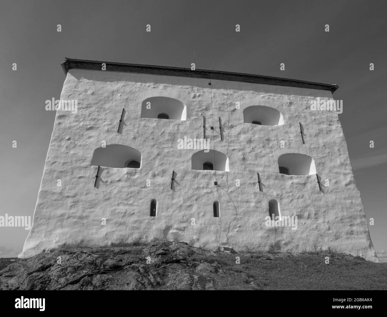 Trondheim tower Black and White Stock Photos & Images - Alamy
