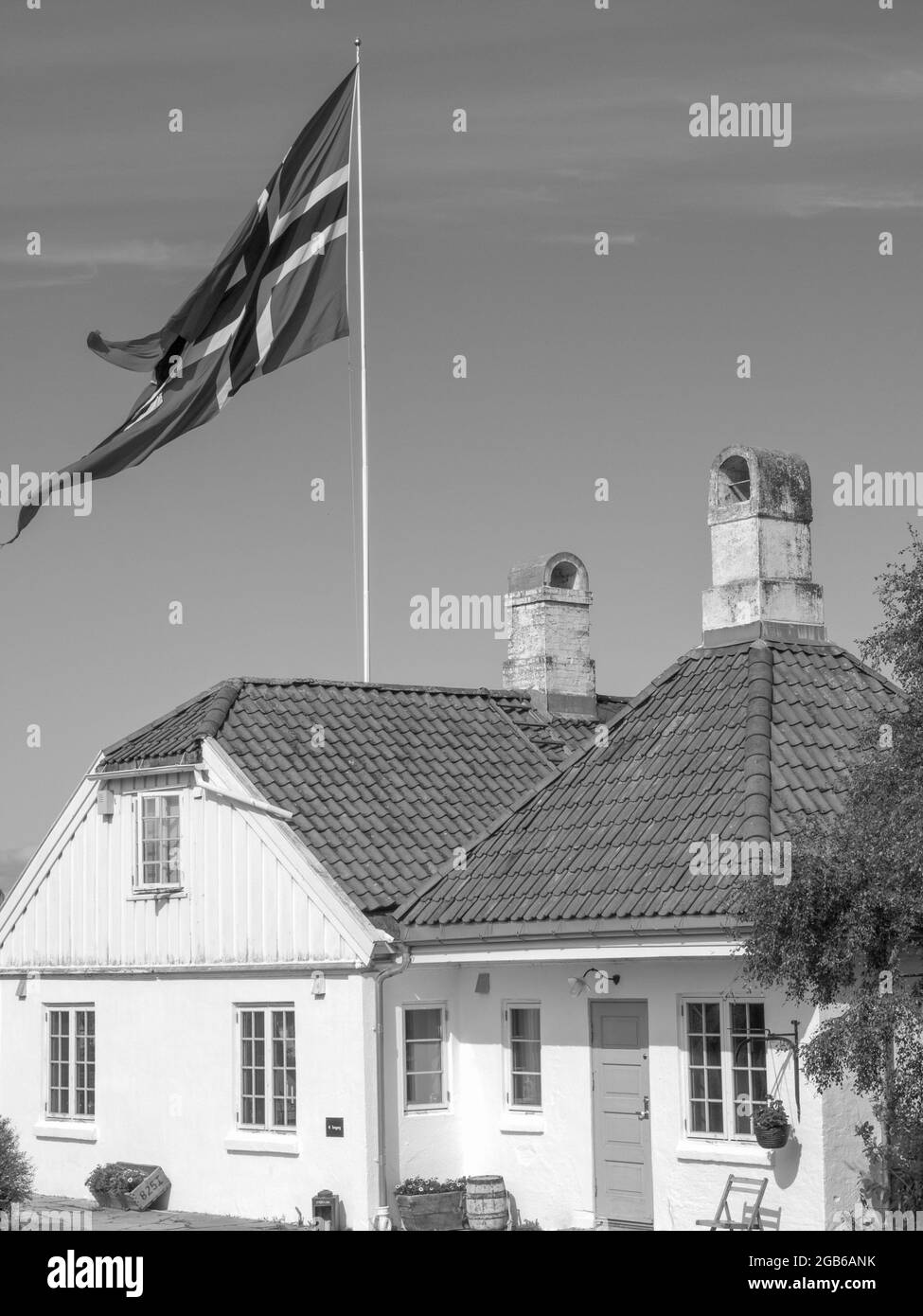 Trondheim tower Black and White Stock Photos & Images - Alamy