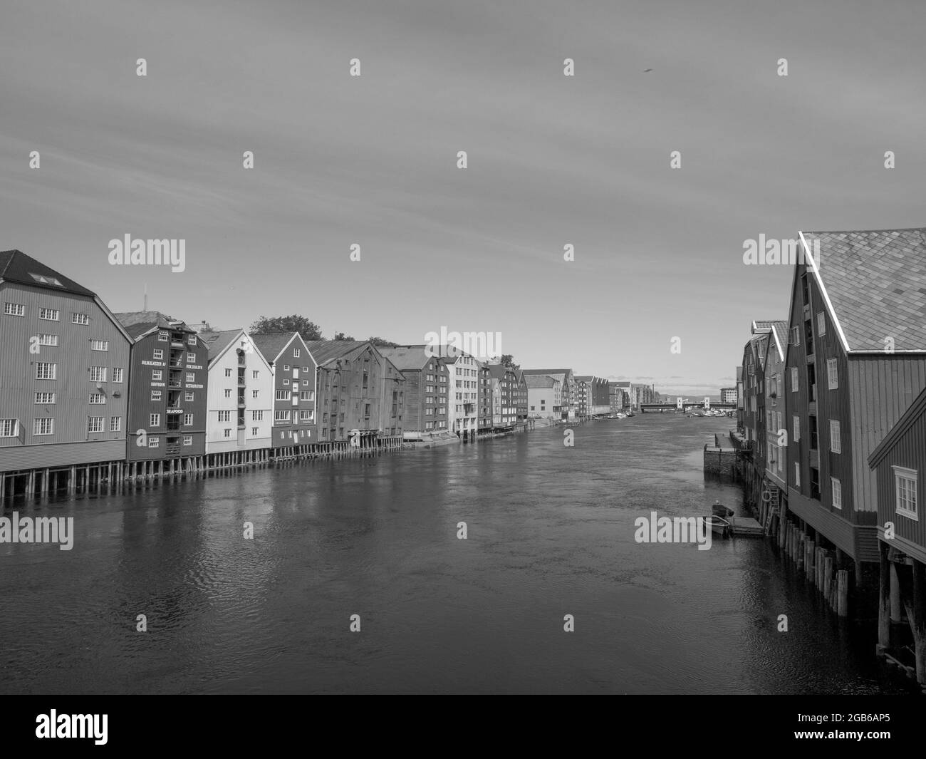 Trondheim tower Black and White Stock Photos & Images - Alamy