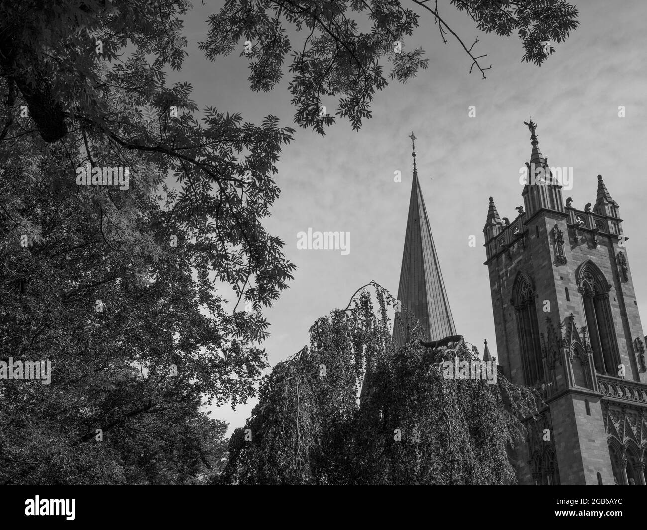 Trondheim tower Black and White Stock Photos & Images - Alamy