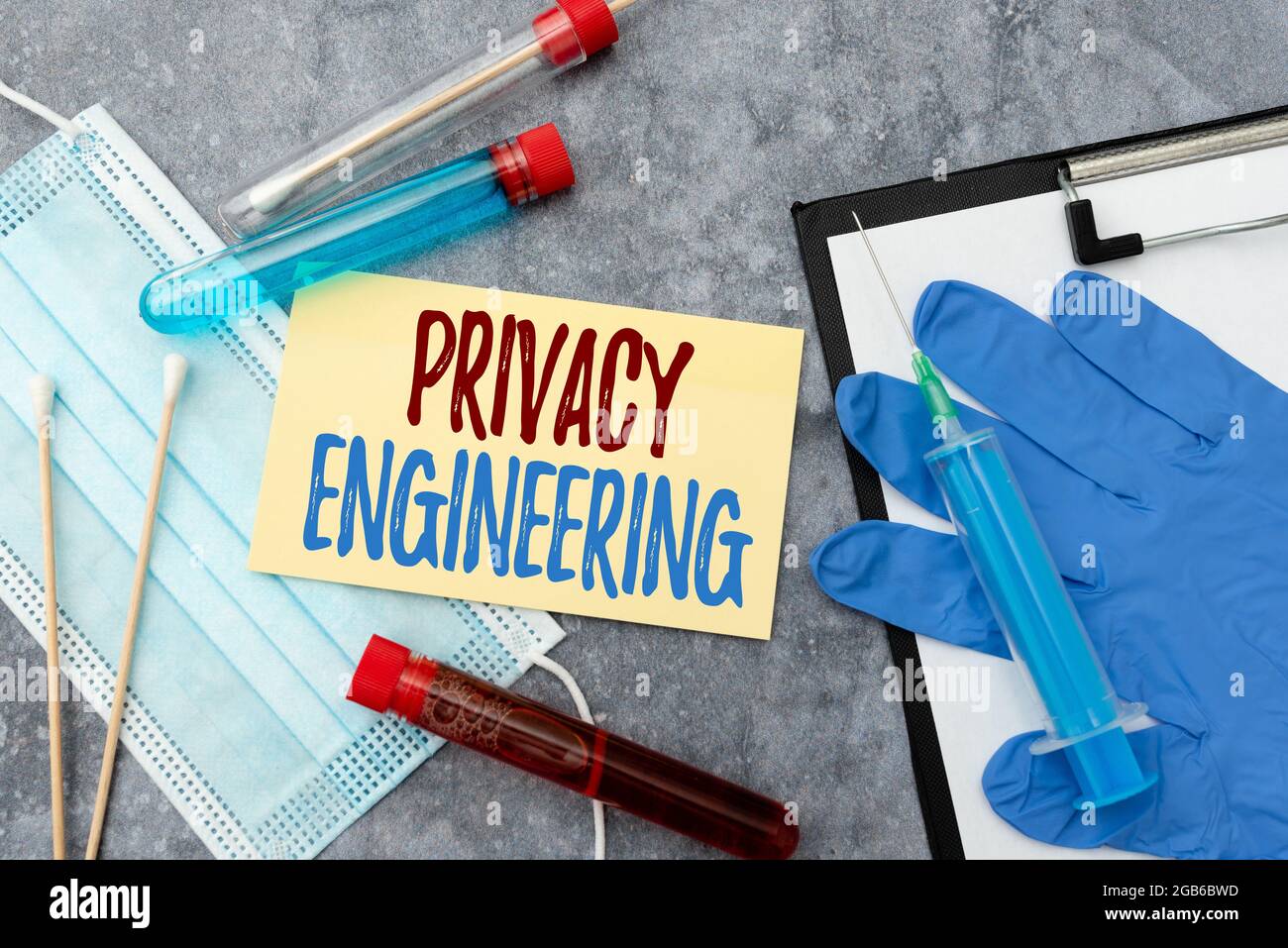 Text caption presenting Privacy Engineering, Business approach ...