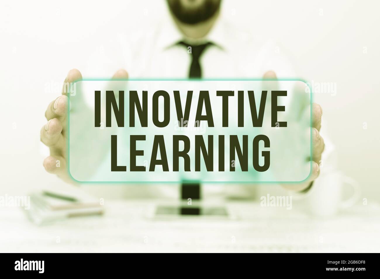 Writing displaying text Innovative Learning, Business showcase ...