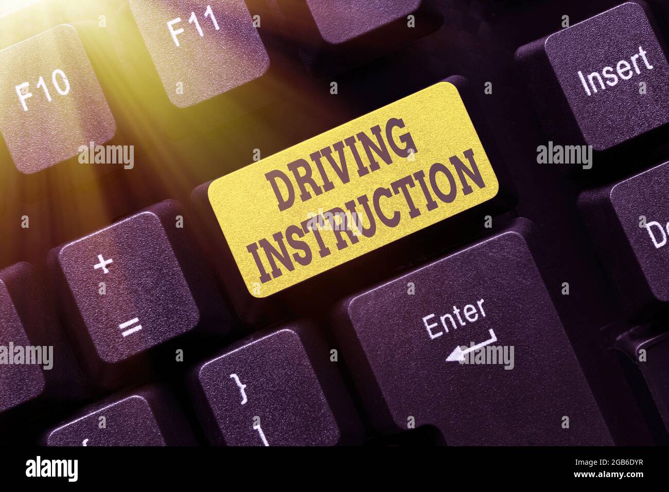 Online driving theory test hi-res stock photography and images - Alamy