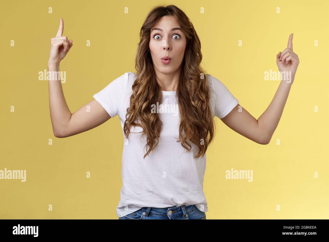 Omg stunning promo look. Surprised astonished impressed good-looking ...