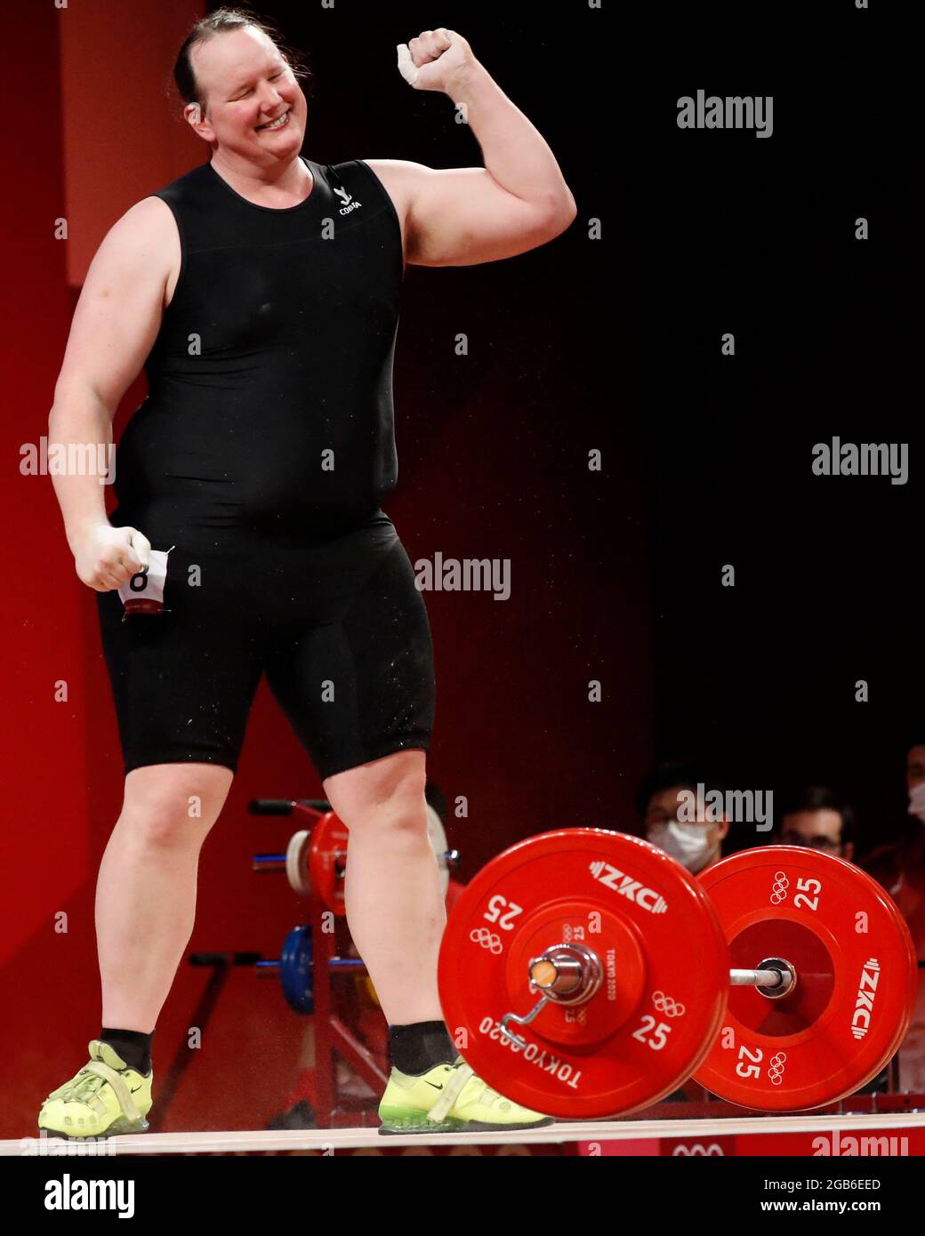 Tokyo, Kanto, Japan. 2nd Aug, 2021. Laurel Hubbard (NZL) competes at ...