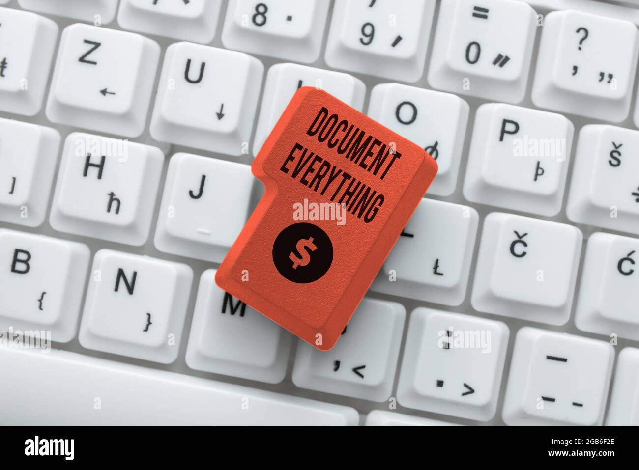 Inspiration showing sign Document Everything. Internet Concept computer ...