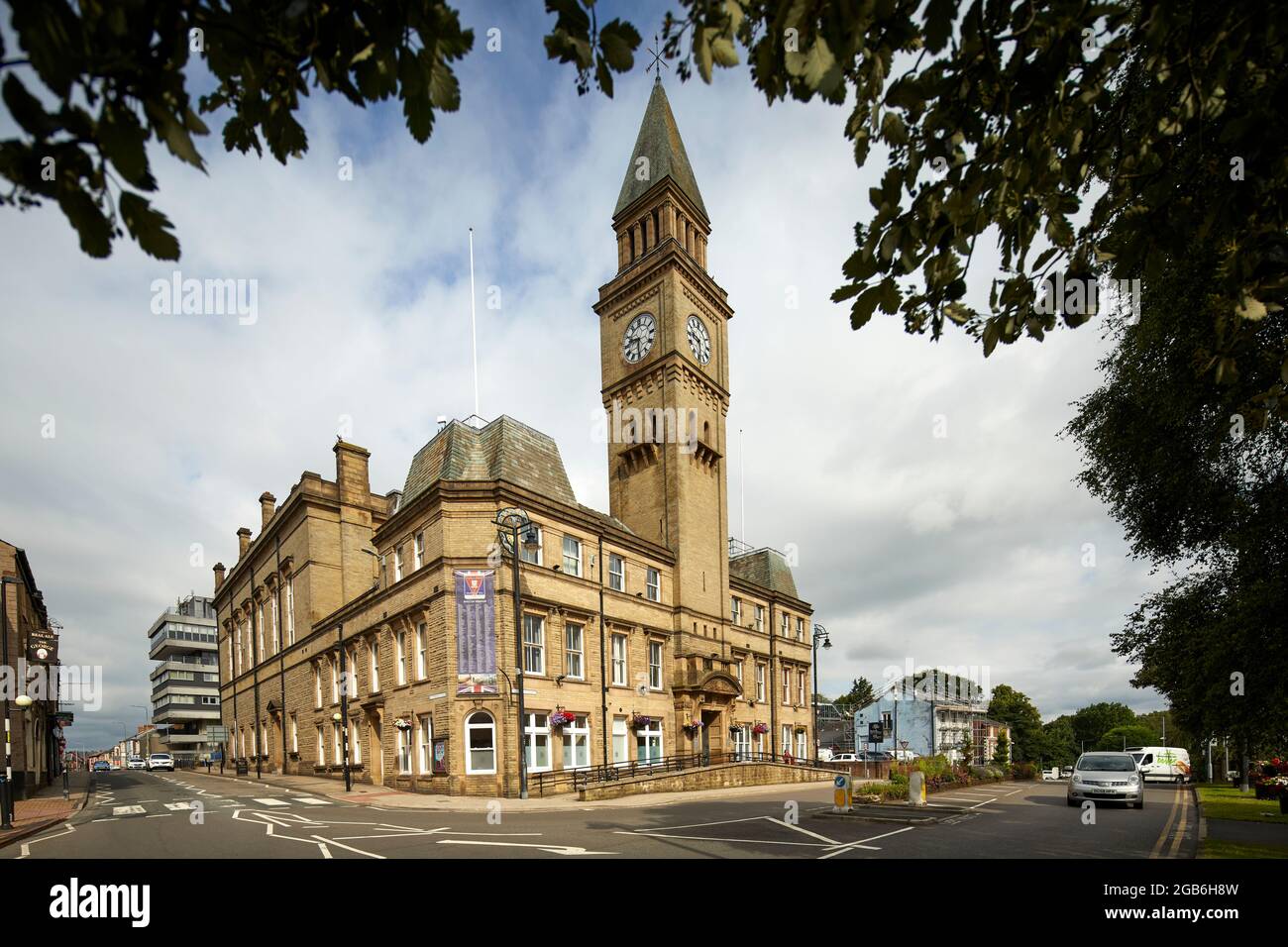 Chorley town hall chorley lancashire hi-res stock photography and ...