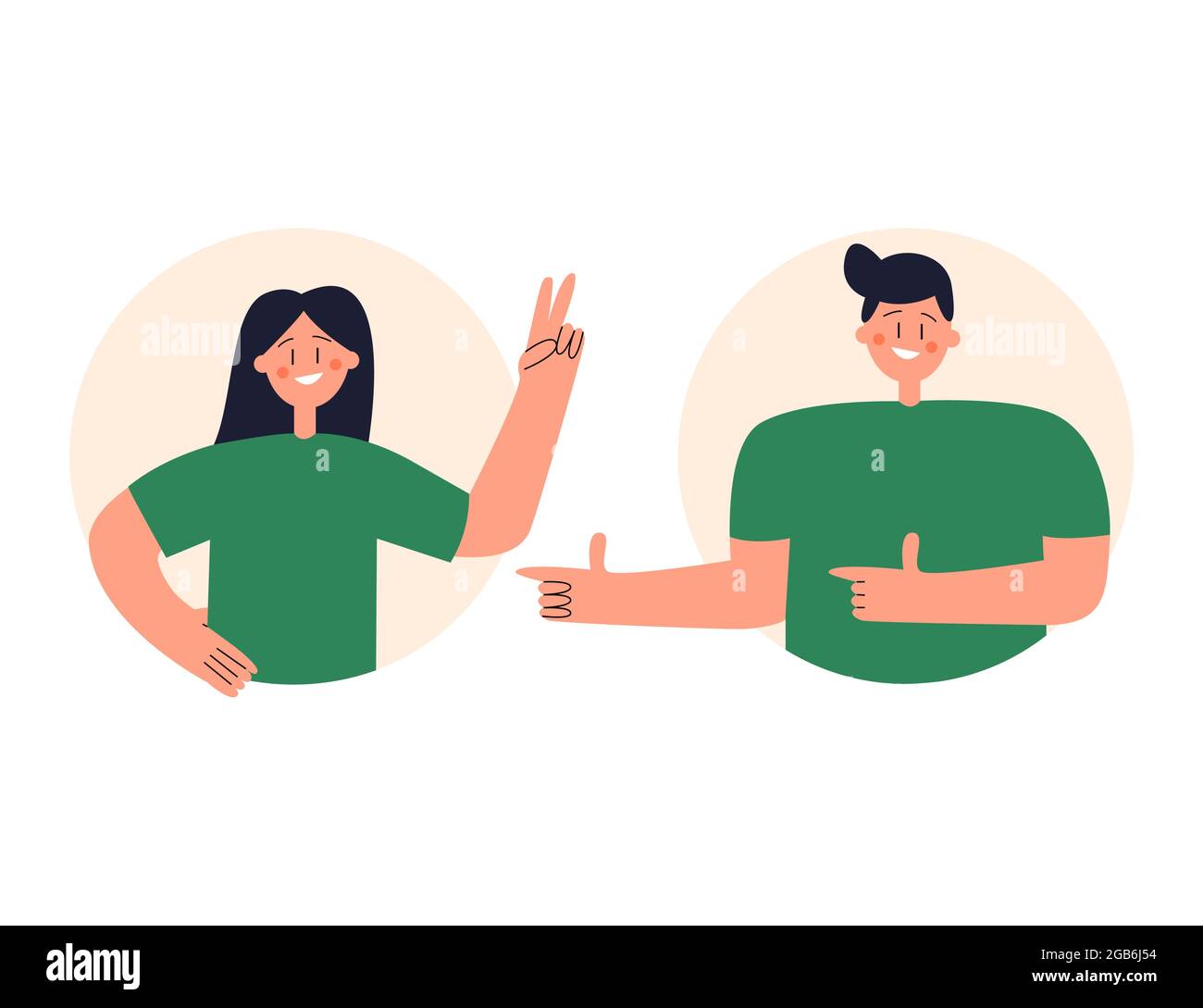 Positive Imagery Cartoon