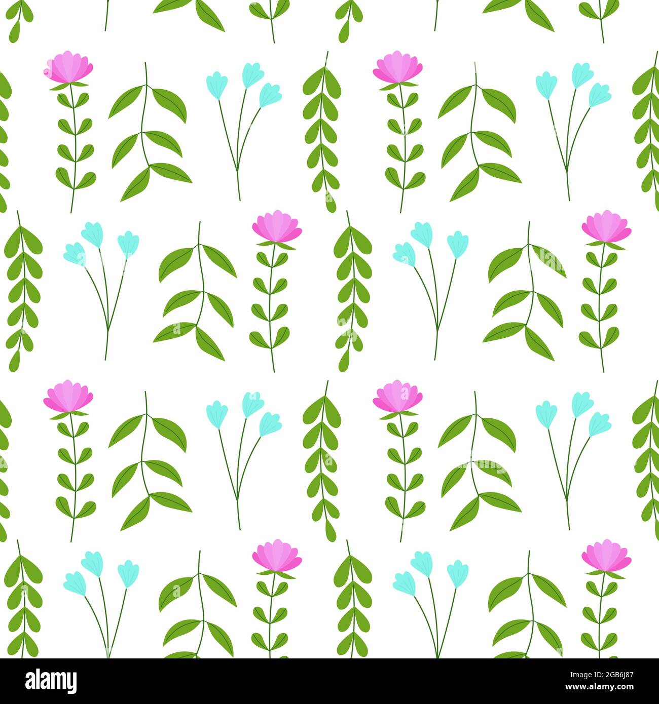 Abstract organic floral pattern background. Vector illustration Stock ...