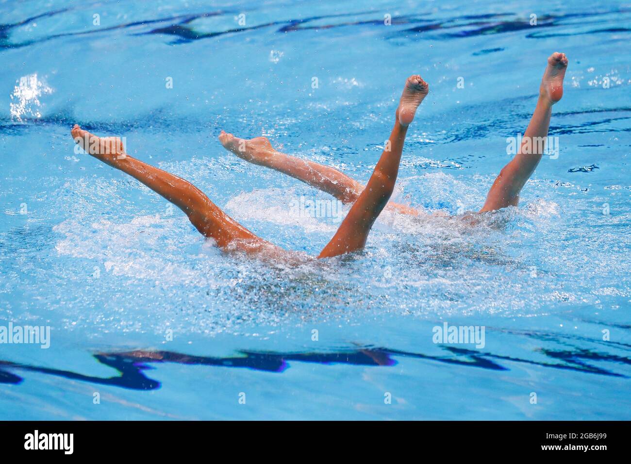 Tokyo, Japan. 2nd Aug, 2021. ANITA ALVAREZ and LINDI SCHROEDER of USA ...
