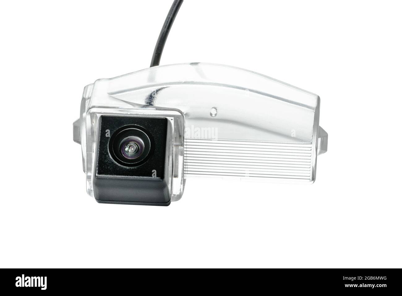 car rear view camera with a transparent plafond Stock Photo - Alamy