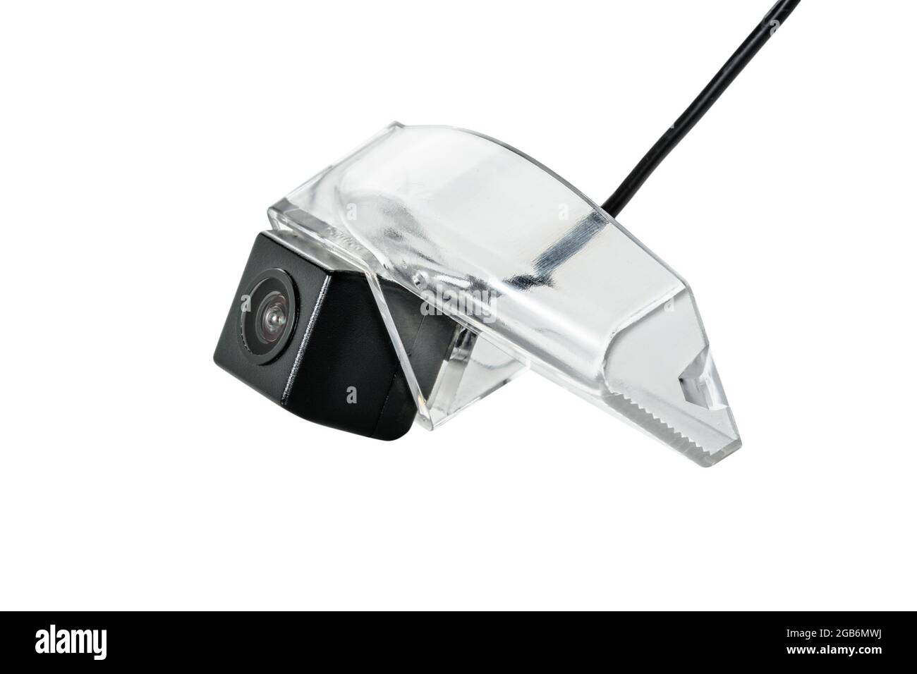 car rear view camera with a transparent plafond Stock Photo - Alamy