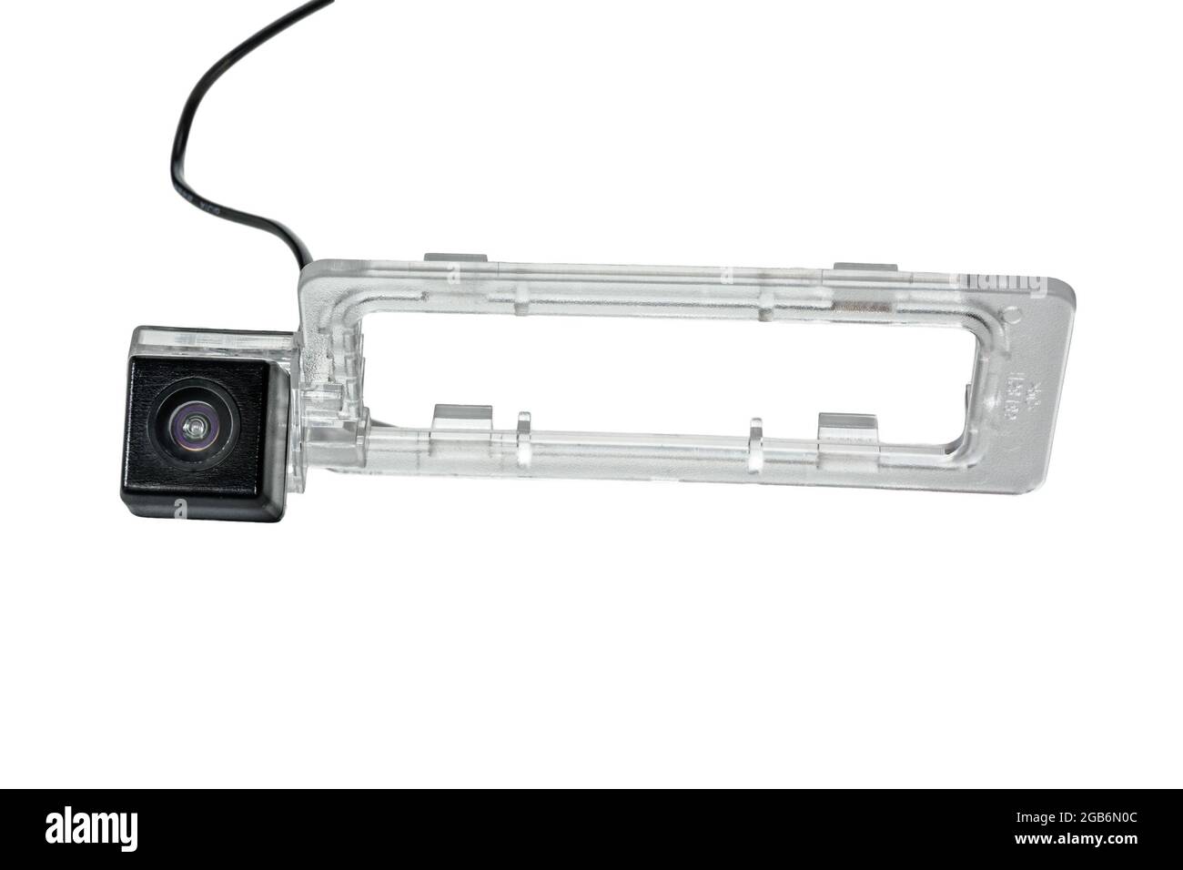 car rear view camera with a transparent plafond Stock Photo - Alamy