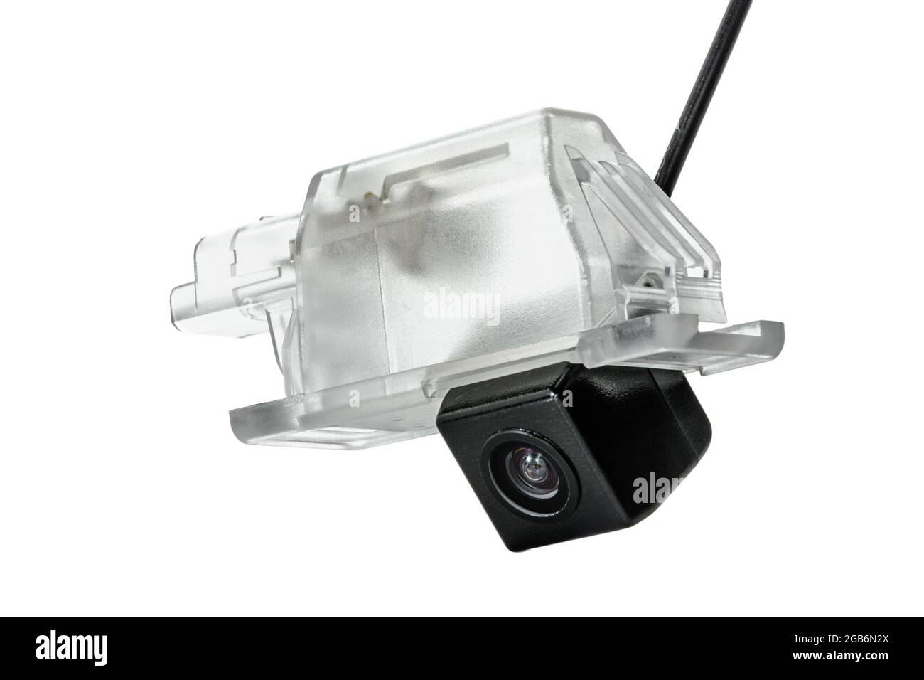 car rear view camera with a transparent plafond Stock Photo - Alamy