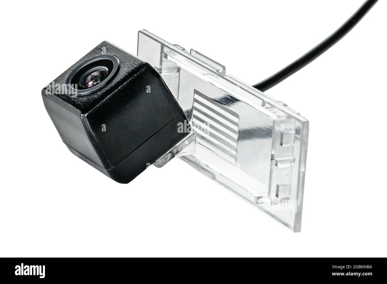 car rear view camera with a transparent plafond Stock Photo - Alamy