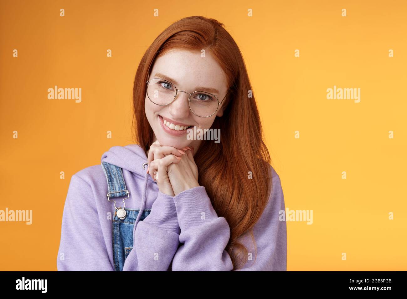 Flirty young clingy girlfriend redhead girl trying learn flirt making ...