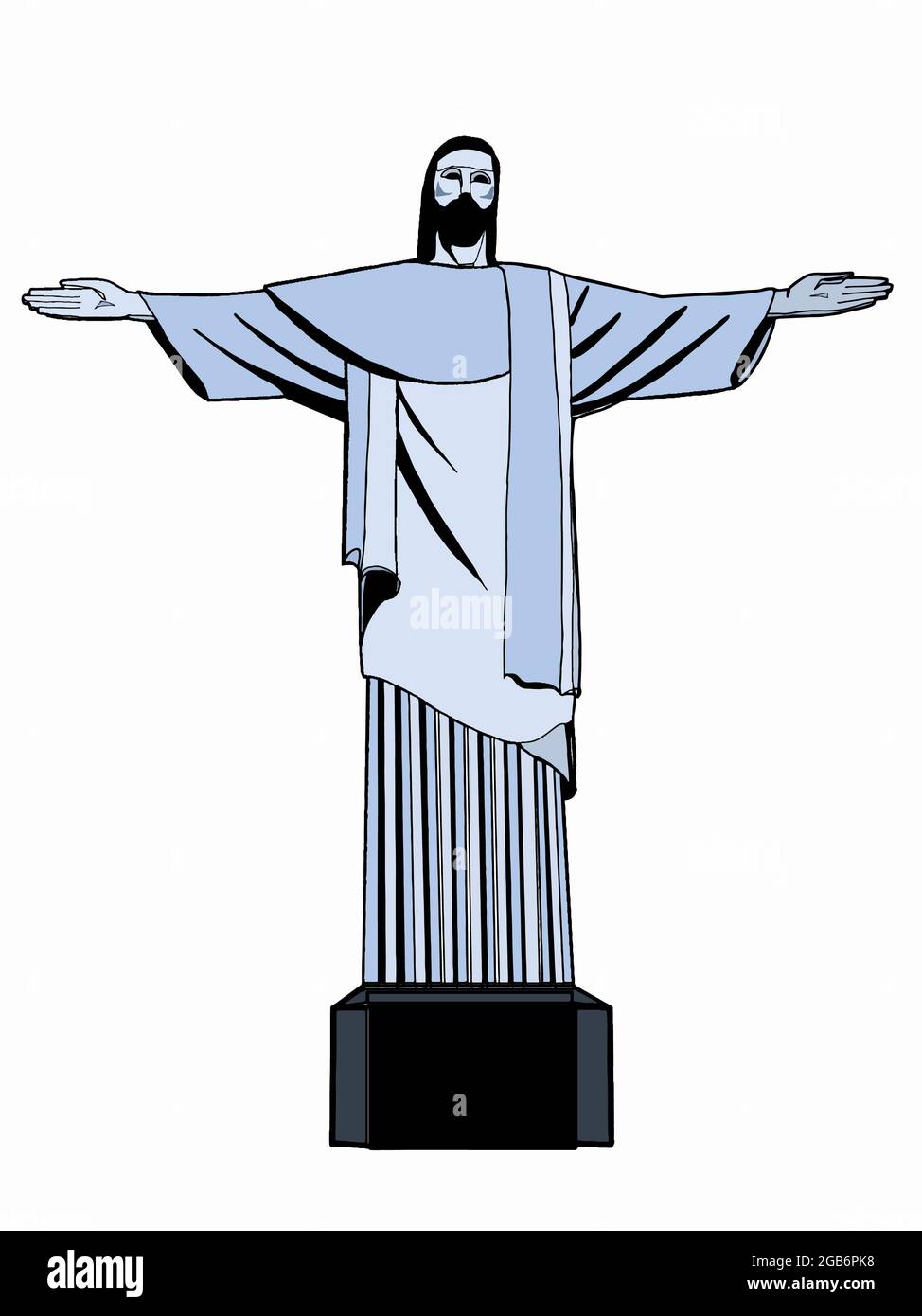 Rio De Janeiro and Christ the Redeemer, Brazil Stock Photo - Alamy