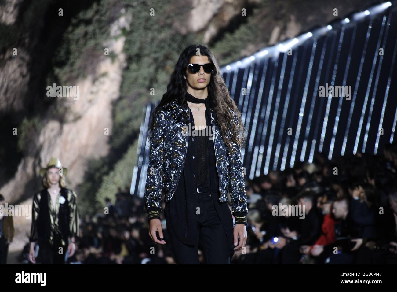 -Malibu - CA - 06/06/2019 Saint Laurent Fashion Show -PICTURED: Saint Laurent Model Sara De Boer ...