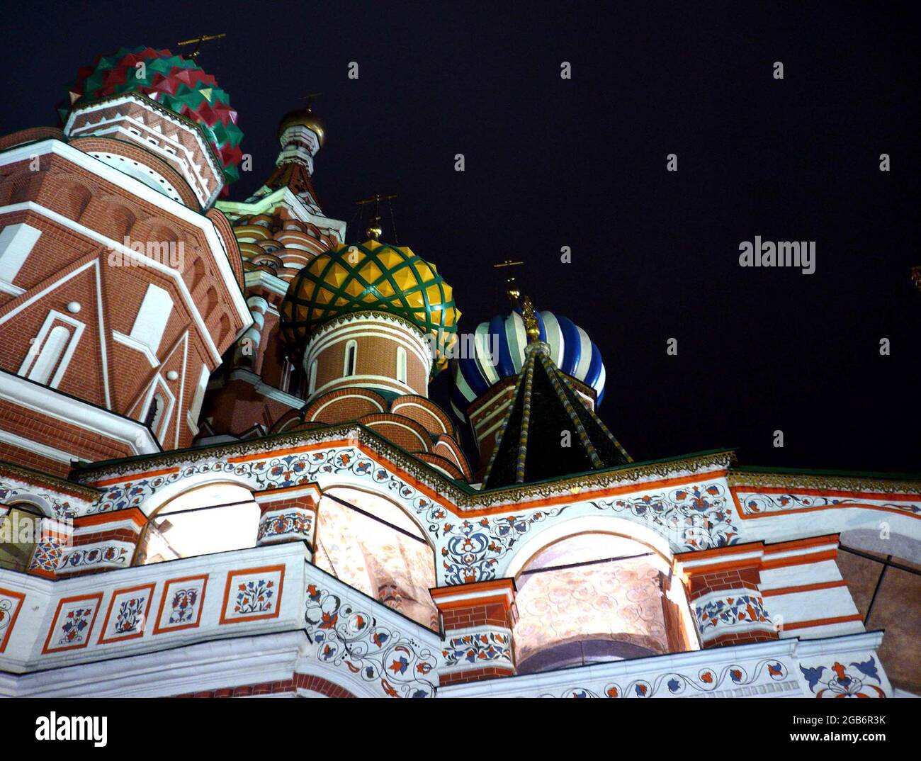blessed Basil cathedral in moscow Stock Photo - Alamy