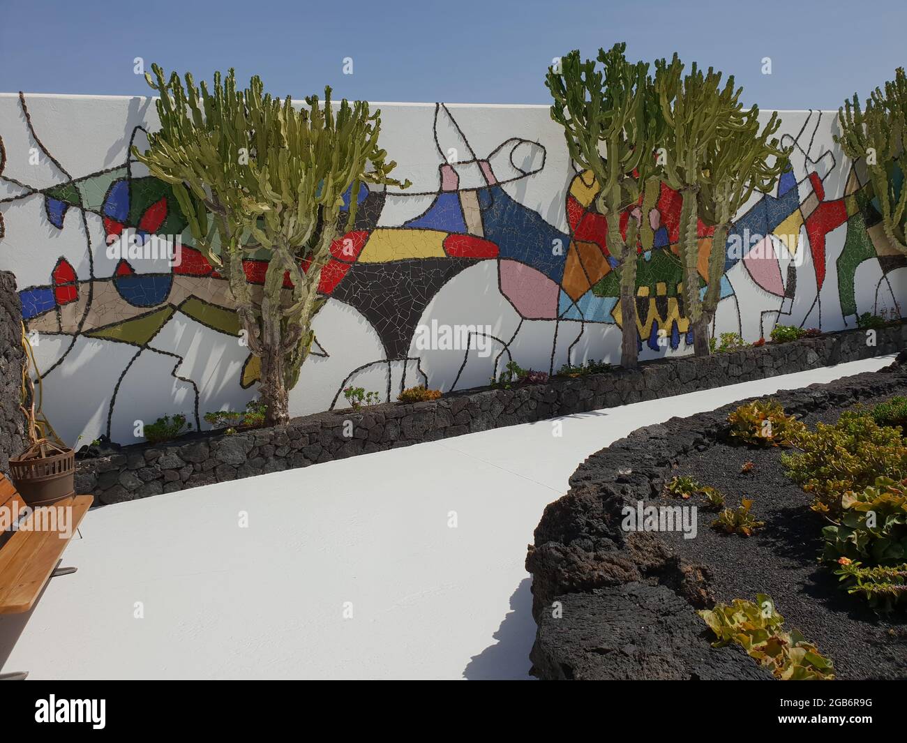 Wohnhaus von César Manrique in Tahiche - Lanzarote Stock Photo - Alamy