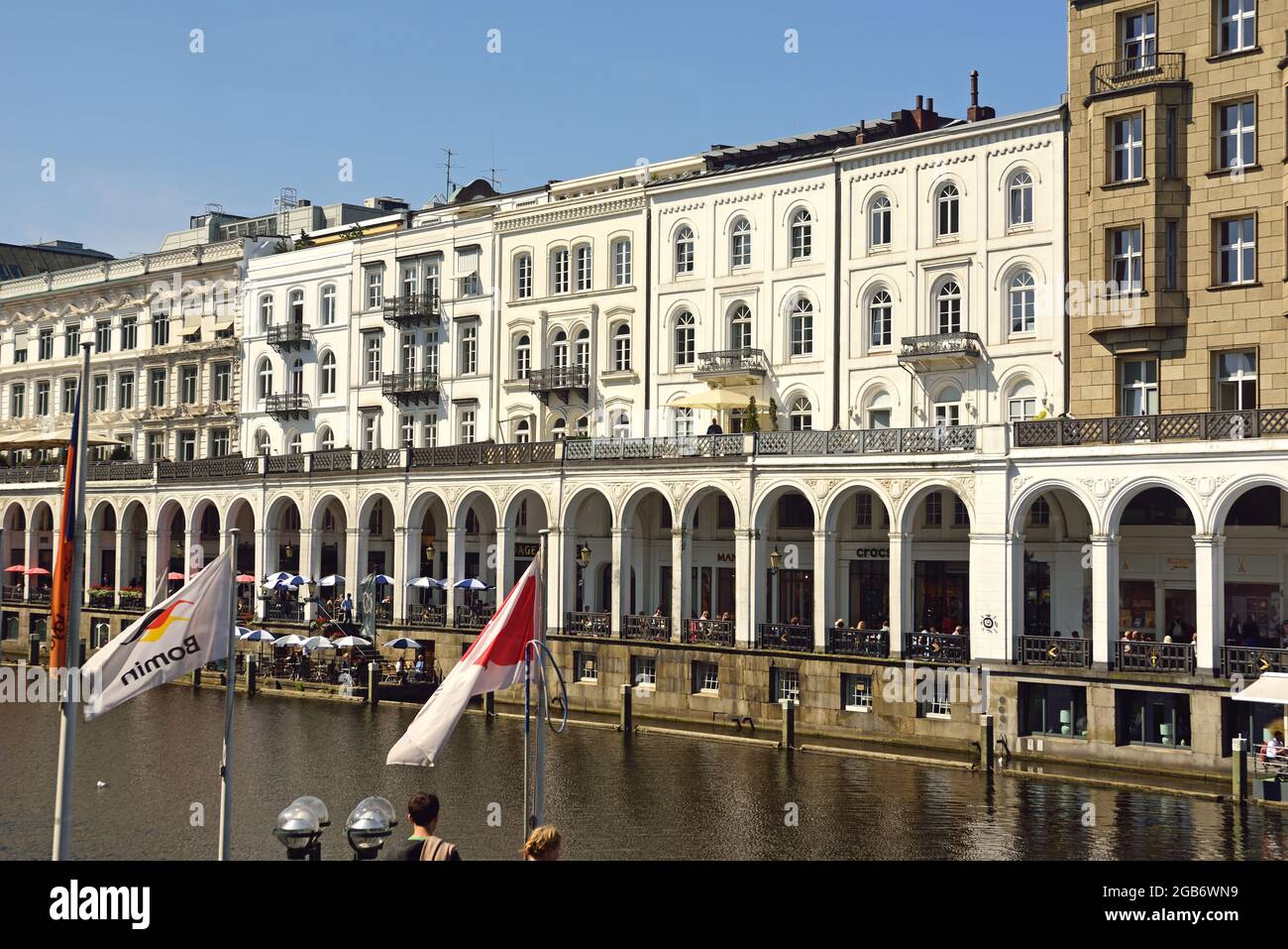geography / travel, Germany, Hamburg, City, Inner Alster, small Alster ...