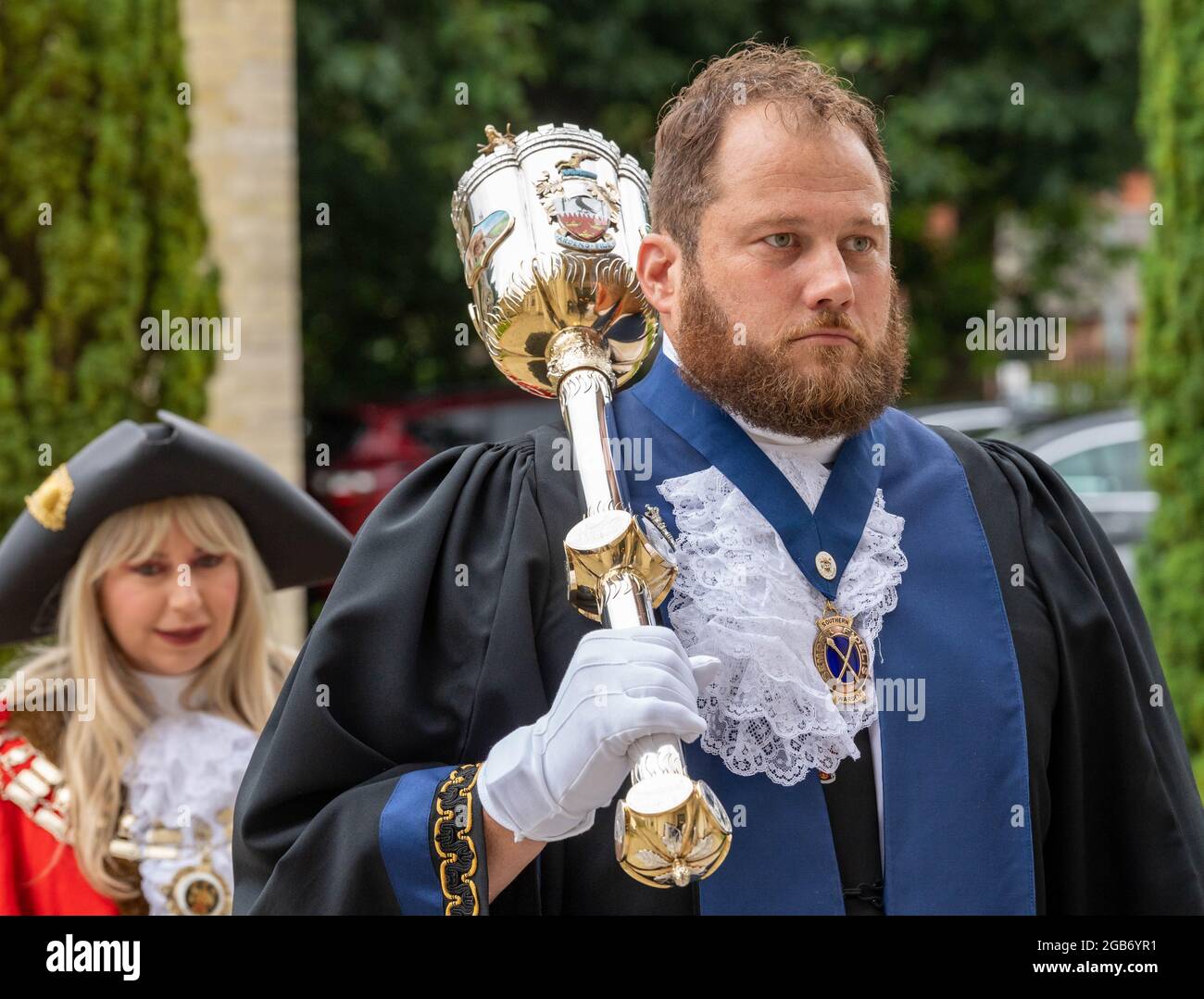 Mace bearer hi-res stock photography and images - Alamy