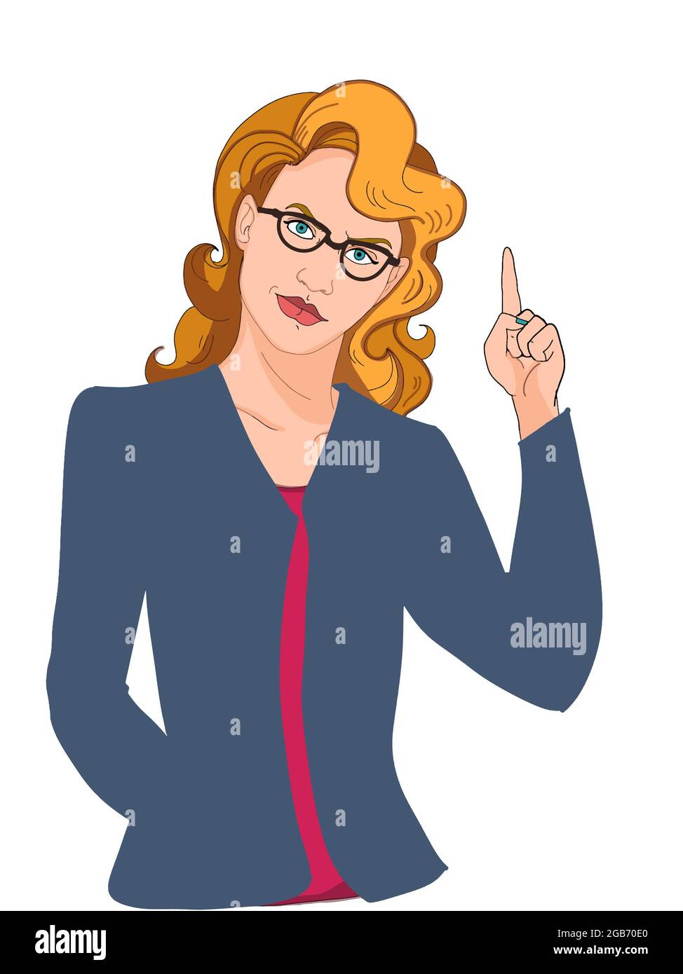 Cartoon pointing arrow symbol hi-res stock photography and images - Alamy