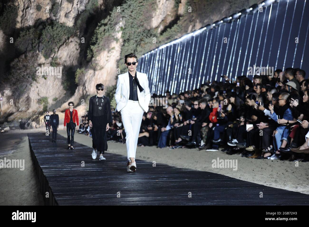 -Malibu - CA - 06/06/2019 Saint Laurent Fashion Show -PICTURED: Saint Laurent Model Sara De Boer ...