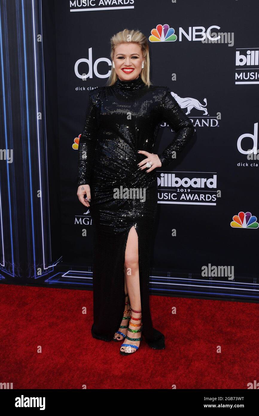 Las VegasNV -20190501- 2019 Billboard Music Awards -PICTURED: Kelly ...