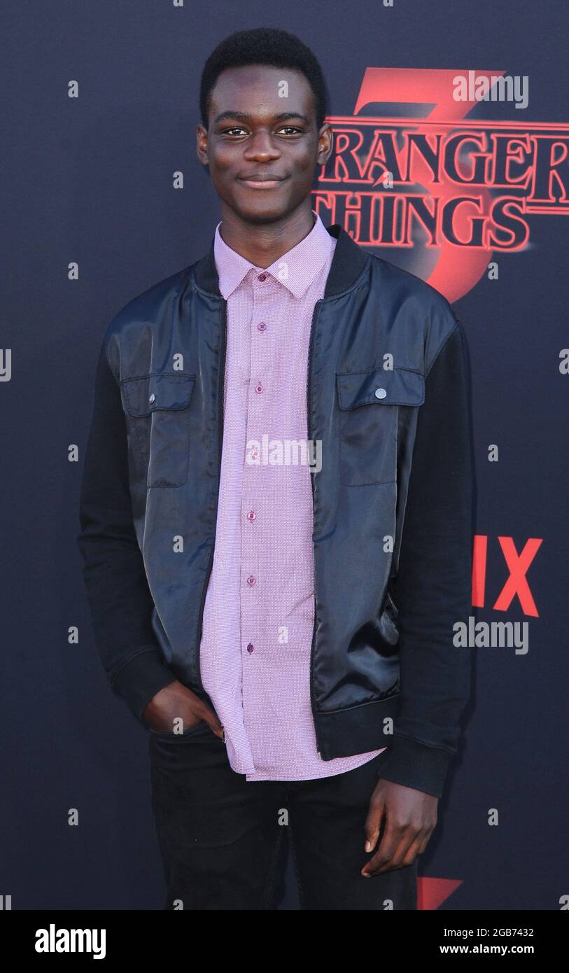 -Santa Moni - CA - CA - 06/28/2019 Stranger Things 3 Los Angeles Premiere -PICTURED: Ethan ...