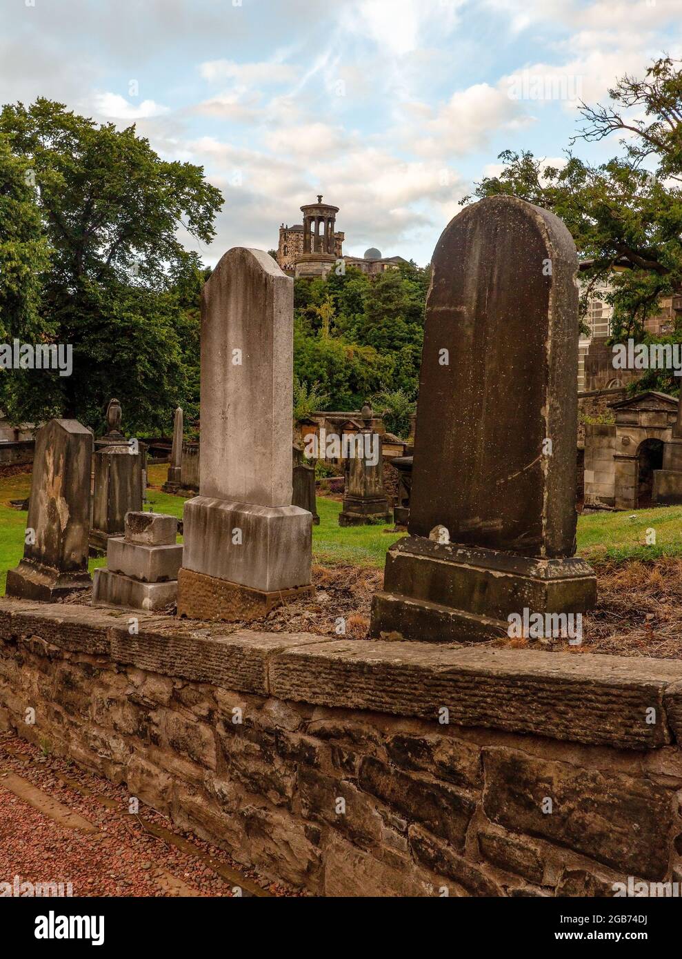 Old calton cemetery edinburgh hi-res stock photography and images - Alamy