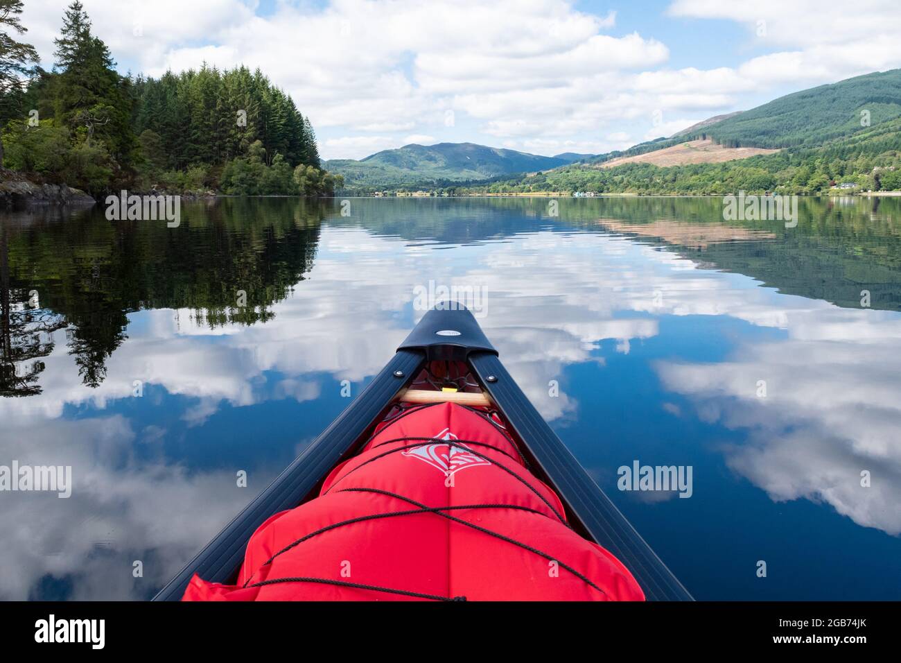 Paddling loch ard hi-res stock photography and images - Alamy