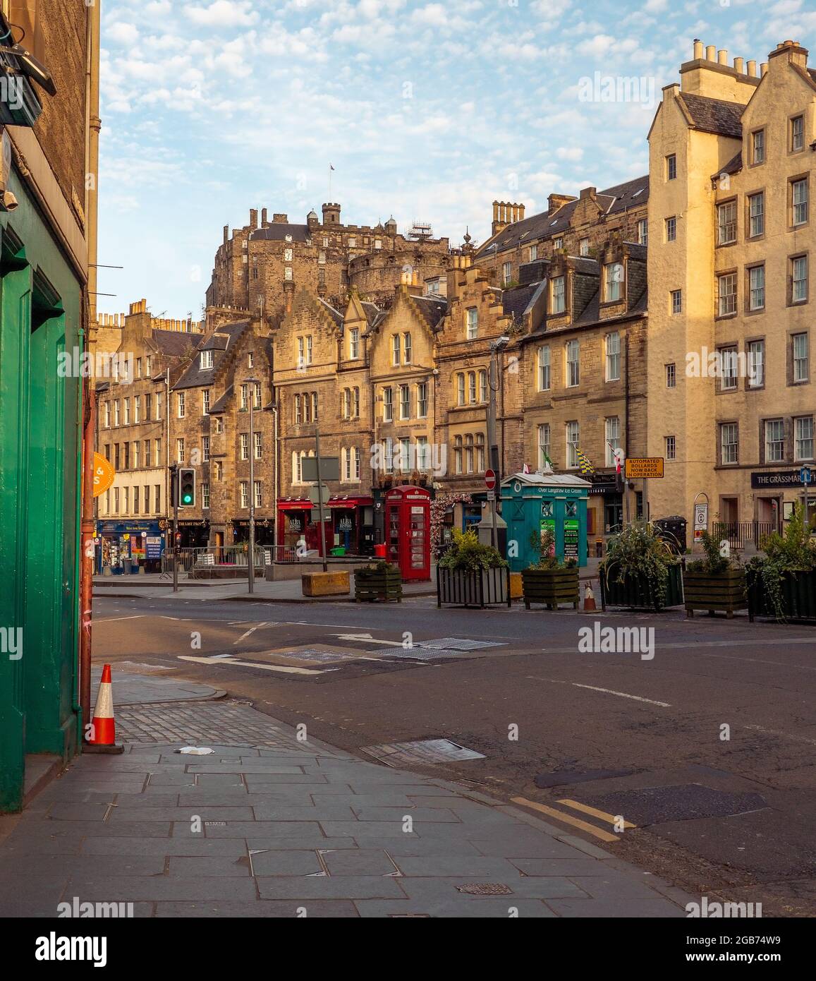Grassmarket was an old Market Square for selling produce and other ...